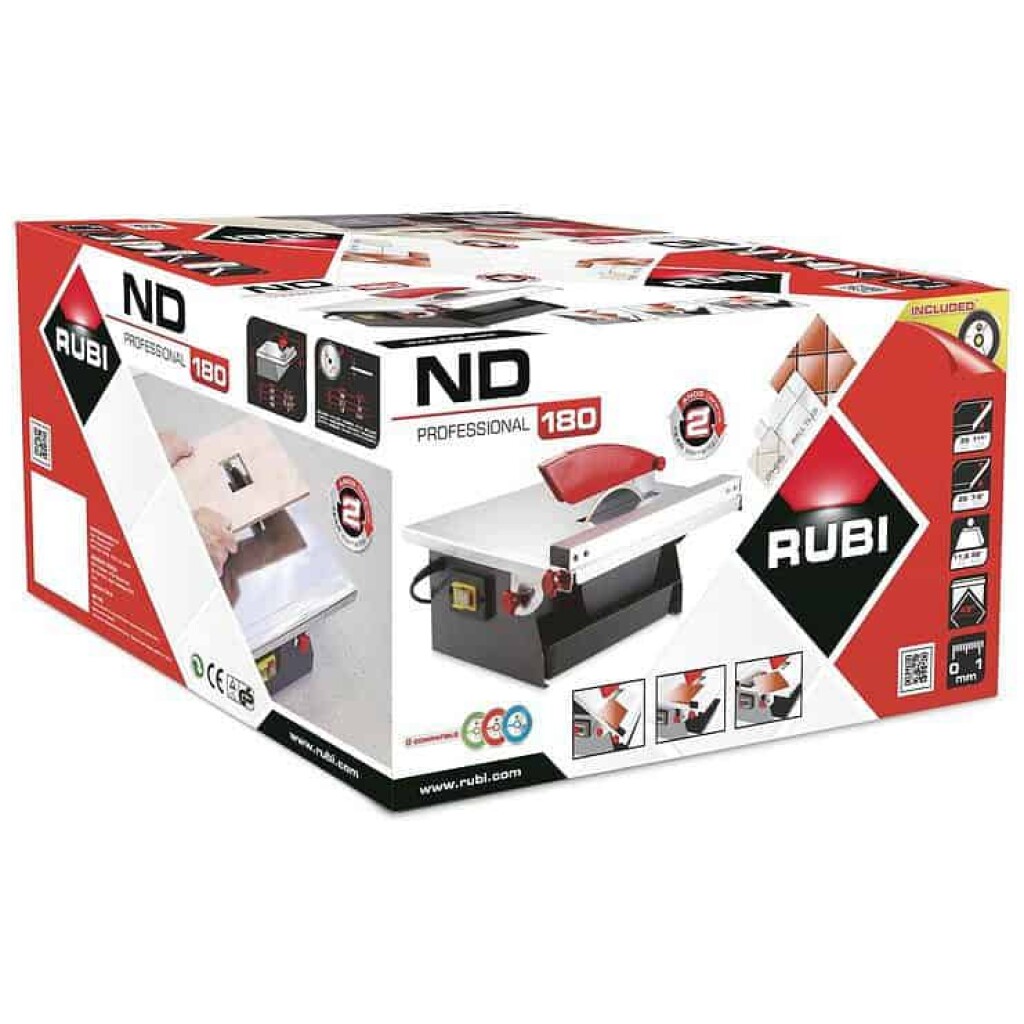 Cortadora eléctrica Rubí ND-180 Rubí 230V-50Hz • Herramientas Bazarot