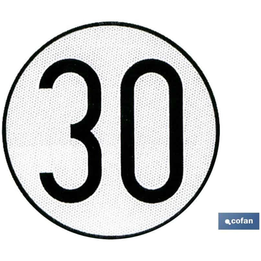 PLACA DE VELOCIDAD HOMOLOGADA 30 Herramientas Bazarot