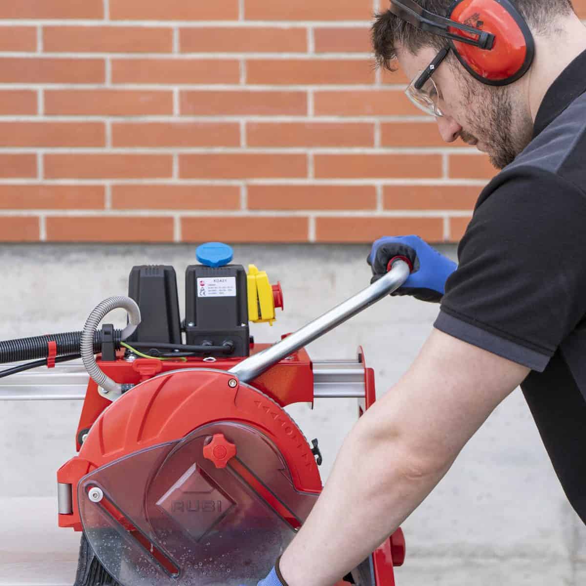 Cortadora eléctica azulejos Rubí DC-250 PYTHON 850 230V 50HZ ...